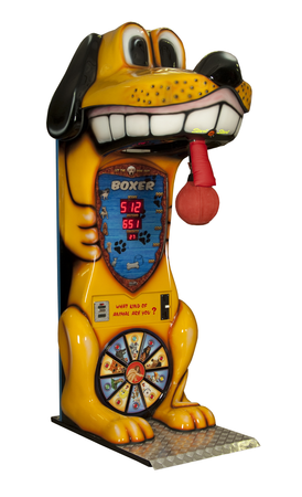 BOXER DOG AIRBRUSH AUTOMAT DO GIER ZAROBKOWY ROZRYWKOWY BOKSER ...